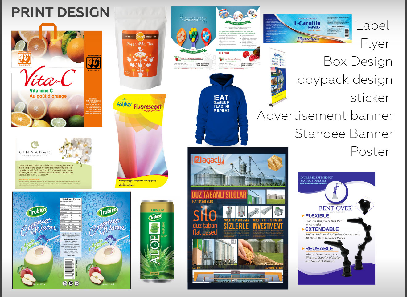 Print Design | Make Well Graphic